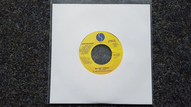 DEPECHE MODE - But not tonight US 7'' Single PROMO EUR 95,99 - PicClick IT