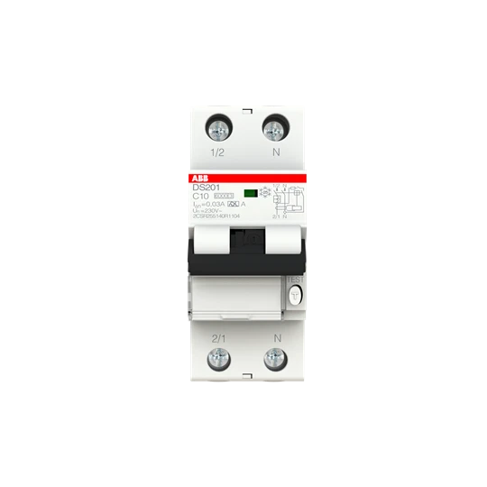 RESIDUAL CIRCUIT BREAKER w/ Overcurrent Protection RCBO 1P+N ABB 2CSR255140R1104 EUR 160,82 ...