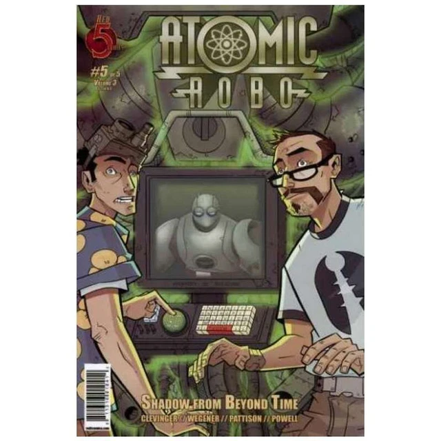 ATOMIC ROBO: SHADOW from Beyond Time #5 in Very Fine + condition. [p% £ ...