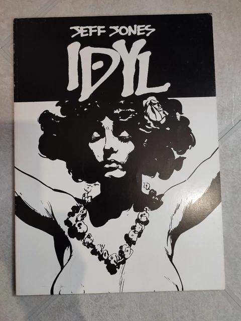 RARE BD JEFF Jones Idyl Blue Star E.o 1975 Grand Format Anglais Tbe EUR ...