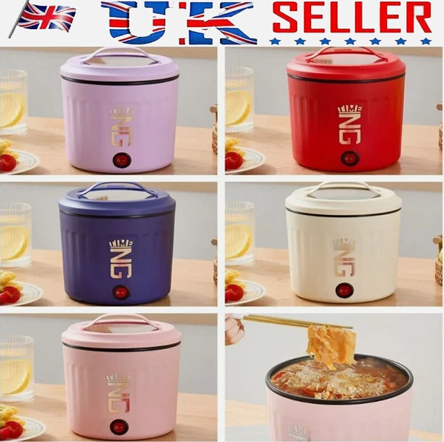 1.2L ELECTRIC HOT Pot Mini Portable Electric Pan Non-Stick Multi-Cooker ...