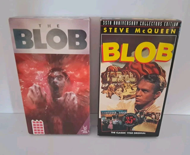THE BLOB 1988 & 1958 VHS Horror Lot Shawnee Smith Kevin Dillon Steve McQueen £39.27 - PicClick UK