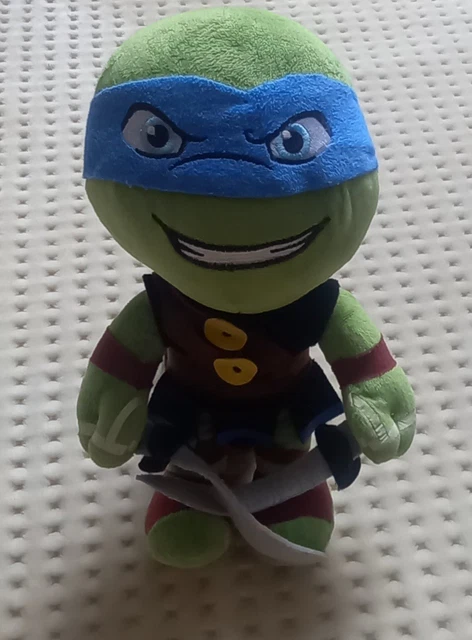 LEONARDO TNMT NICKELODEON Soft Plush 12" Teenage Mutant Ninja Turtle ...