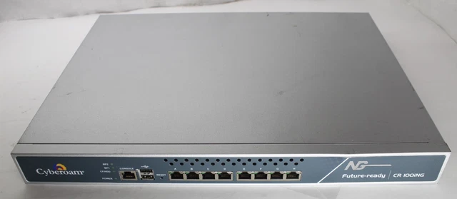 CYBEROAM CR 100ING SCB-7979 UTM VPN Firewall Switch no ears £66.90 ...