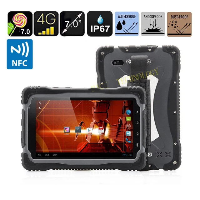 7& RUGGED TABLET PC Smartphone 4G LTE HUGEROCK-T70 Android Full ...