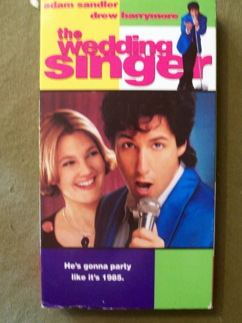 2 DREW BARRYMORE VHS ~ The Wedding Singer & E.T. The Extra-Terrestrial ...