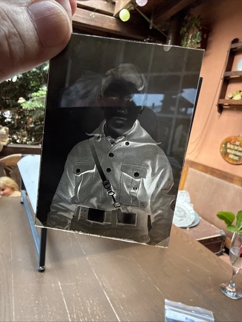 JUNGVOLK OST SCHLESIEN Mitte Thüringen 11 Glas Negative 7x10 Partei in ...