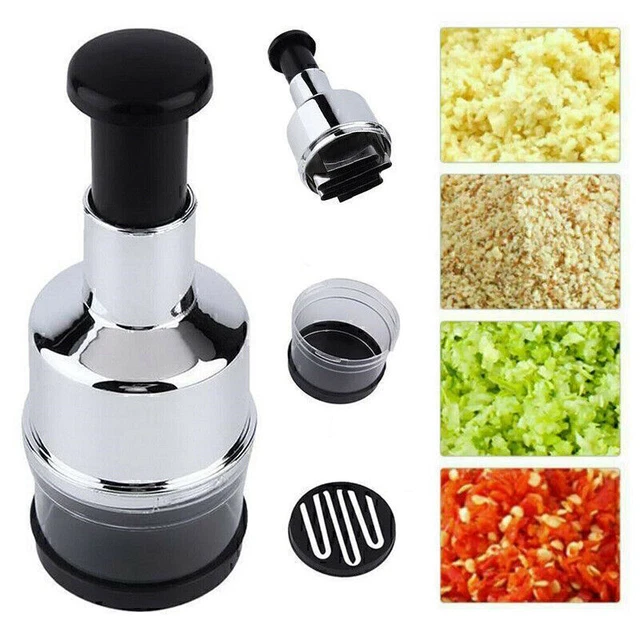 KITCHEN SLAP CHOP Garlic Onion Vegetable Slicer Chopper Cutter Food ...