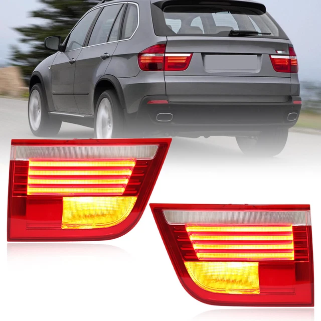 1PAIR REAR LAMP Inner Tail Lights Assembly For BMW E70 X5 2007-2010 ...