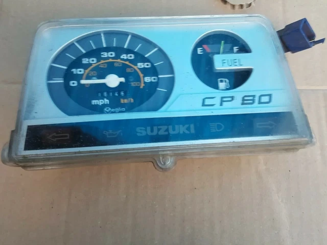 SUZUKI CP80 CP 80 Speedo Clocks With Wiring £39.99 - PicClick UK