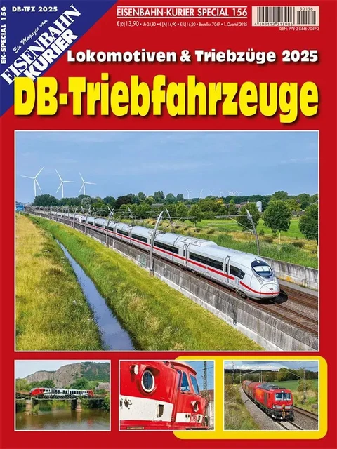 DB-TRIEBFAHRZEUGE 2025 LOKOMOTIVEN&TRIEBZÜGE 2025 Broschüre EK-Special 98 S. EUR 13,90 - PicClick DE