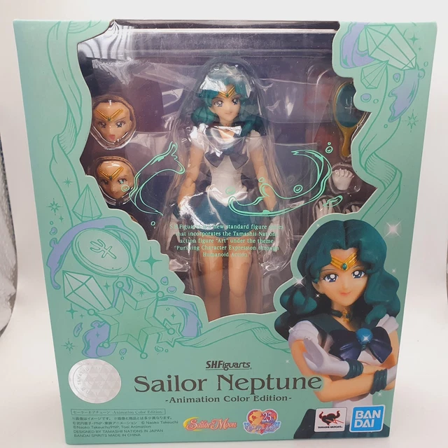 SAILOR MOON NEPTUNE figure Animation Color Edition SH Figuarts japan ...