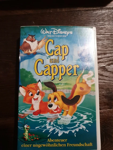 CAP UND CAPPER VHS Original von Walt Disneys Meisterwerk mit Hologramm ...