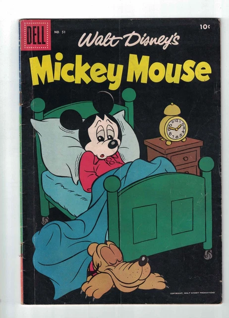 WALT DISNEY'S MICKEY Mouse #51 Dell Publishing (1957) EUR 4,00 ...