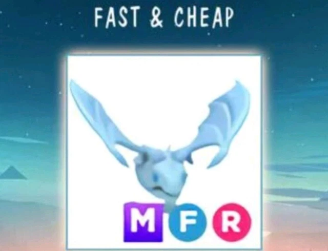 ADOPT A PET from Me - Mega Neon Fly Ride Frost Dragon MFR FAST DELIVERY ...