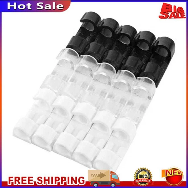 20PCS/SET WIRE CABLE Line Organizer Retainer Clamps Auto Tie Lines ...