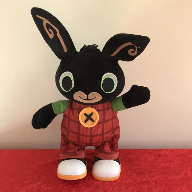 BING BUNNY CBEEBIES Large 12” Tall Talking Singing Moving Dancing ...