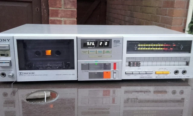 SONY TC-FX6C HIFI Stereo Cassette Deck, Sendust & Ferrite Head, Superb ...