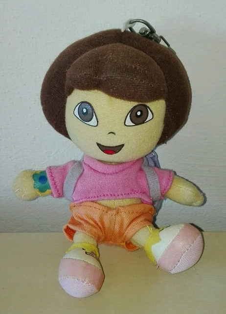 PELUCHE DORA L'EXPLORATRICE 10 CM Porte-Clé Keychain Plush Dora The ...