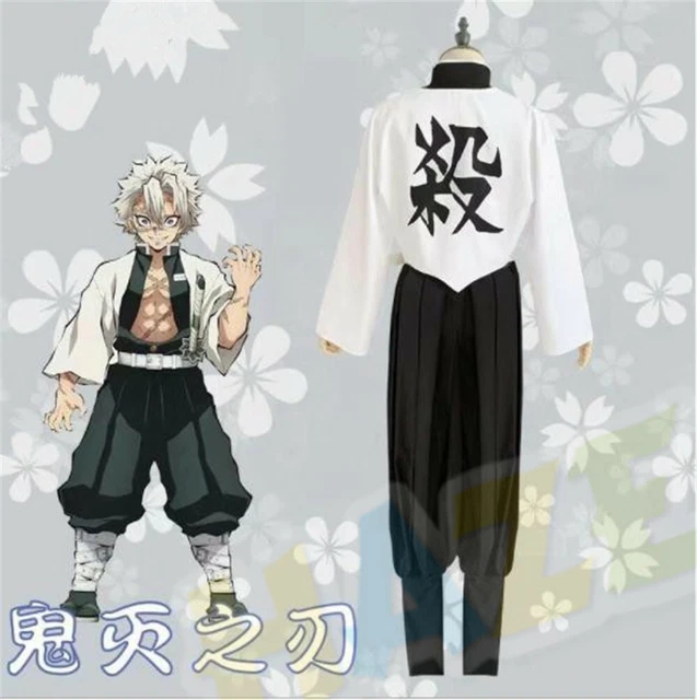 COSTUME COSPLAY DEMON Slayer kimetsu no Yaiba Shinazugawa Sanemi EUR 93 ...