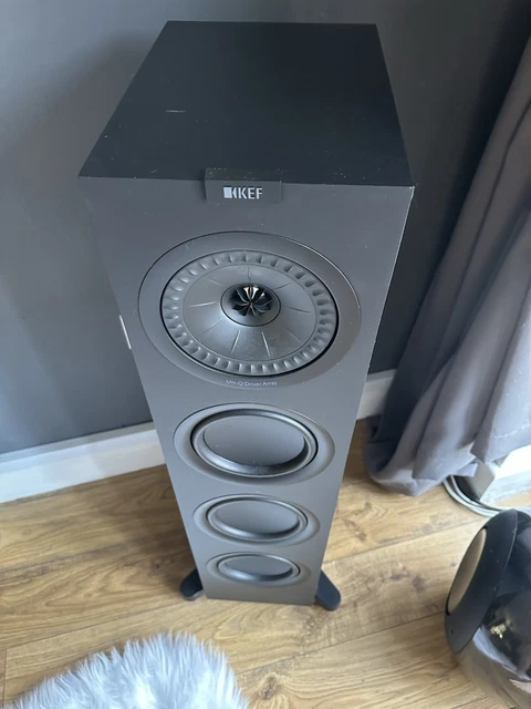 KEF Q750 BLACK Floorstanding Speakers Pair £516.70 - PicClick UK