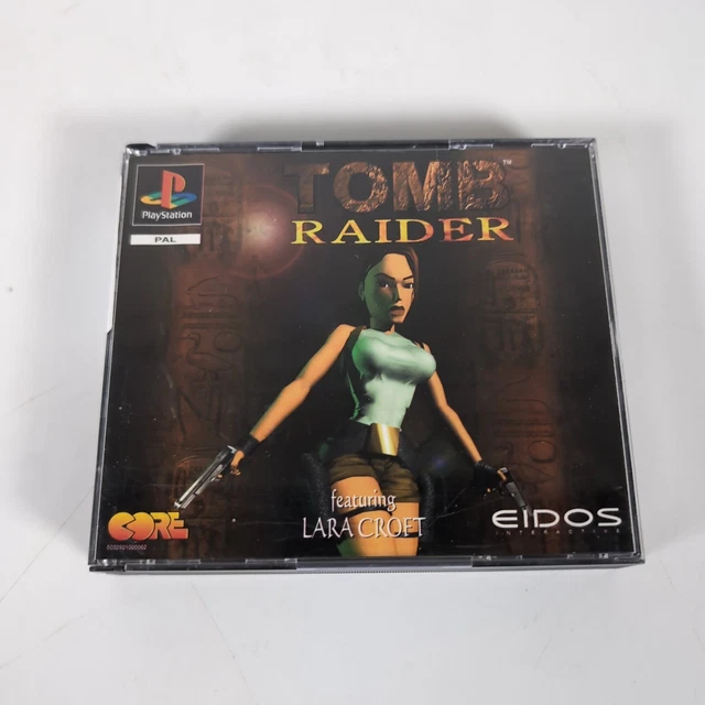 TOMB RAIDER BIG Box Playstation PS1 Video Game Manual PAL £28.19 ...