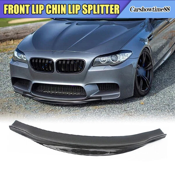 CARBON FIBER FRONT Bumper Center Chin Lip Spoiler For 2012-2017 Bmw M5 ...