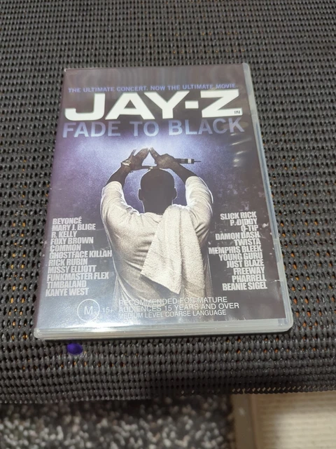 JAY-Z FADE TO Black Live Concert Documentary Film On DVD 2004. EUR 6,62 ...
