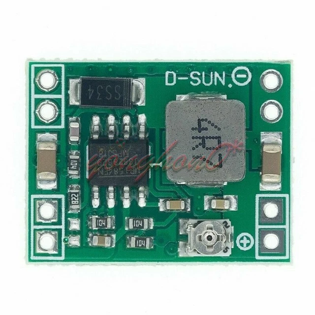 MINI 3A DC-DC Step Down Module Buck Converter Power Adjustable MP1584EN ...