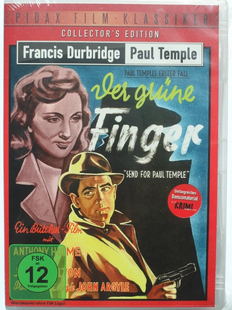 PAUL TEMPLE - Der grüne Finger - Krimi, Francis Durbridge, Anthony ...
