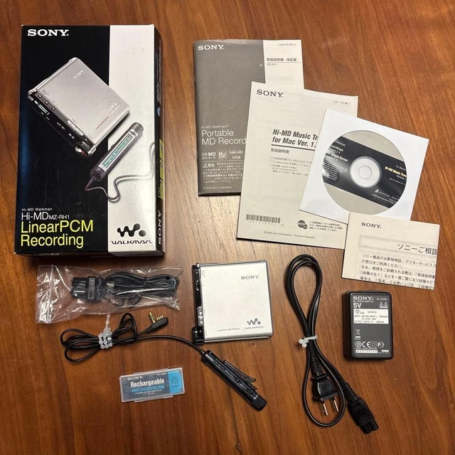 IOB SONY MZ-RH1 Hi-MD MiniDisc Recorder funktionstüchtig gebraucht aus ...