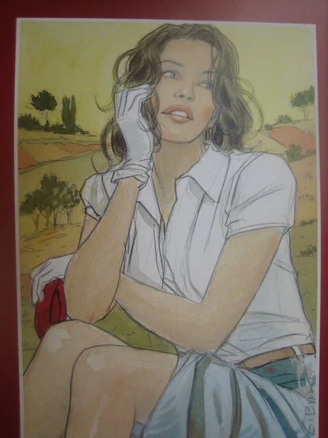 EX-LIBRIS PIN UP érotique Gibrat n°170/250 & signé / Vol du Corbeau EUR ...