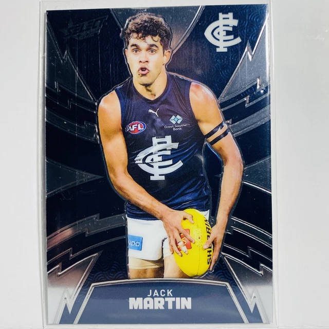 2024 SELECT AFL Footy Stars Luminous Thunderbolt Jack Martin Carlton 171/599 EUR 6,50 - PicClick FR