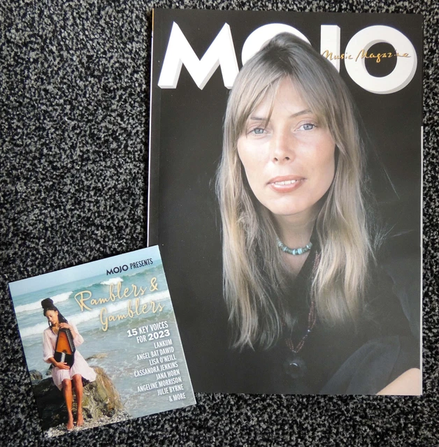 MOJO MAGAZINE JULY 2023 Joni Mitchell Colin Blunstone Nick Drake Witch ...