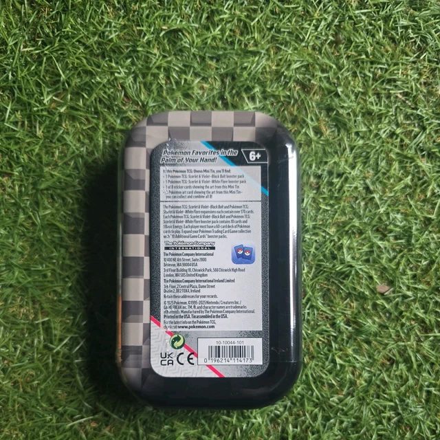 POKEMON TCG BLACK Bolt & White Flare Unova Mini Tin - Alomomola and ...