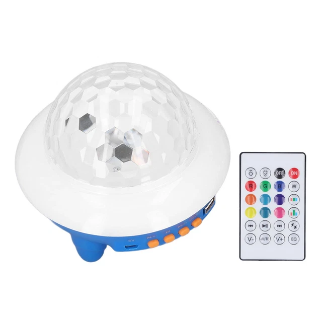 BALL PROJECTION LAMP Desktop Music Light USB Charging RGB Party Light ...