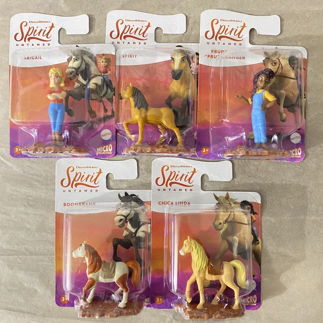 DREAMWORKS SPIRIT UNTAMED Mattel Micro Horses Collection Pru-Abigail ...