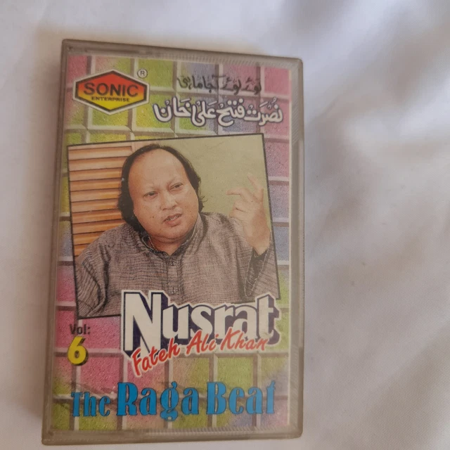 NUSRAT FATEH ALI Khan Volume 6 Audio Tape Cassette Rare £10.00 - PicClick UK