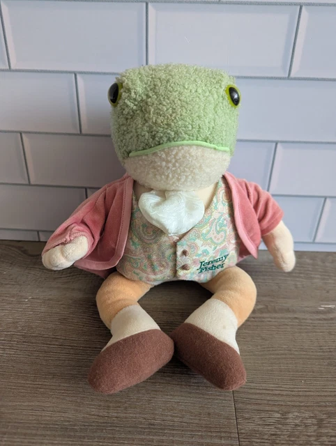 MR JEREMY FISHER Beatrix Potter Frog Plush Soft Toy Eden £10.80 ...