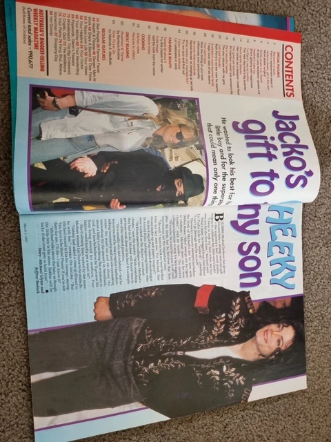 WOMAN'S DAY MAGAZINE March 1997-Dannii Minogue-Matthew Perry-Heather ...