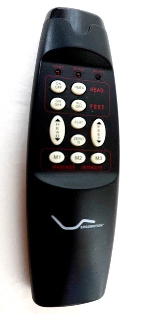 ERGOMOTION WIRELESS REMOTE for adjustable Bed w/ 4-dip switch $119.95 ...