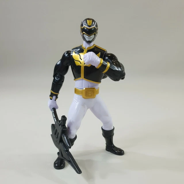 POWER RANGERS BLACK Ranger Samurai 2011 Bandai Action 6" Figure EUR 7 ...