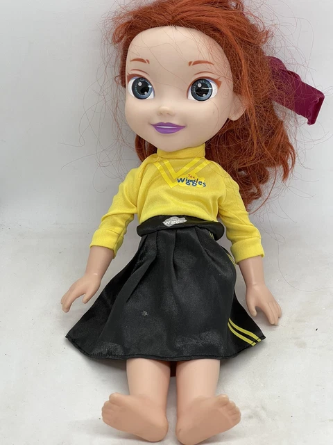 EMMA WIGGLE DOLL Plastic The Wiggles TB show children baby doll toy $30 ...