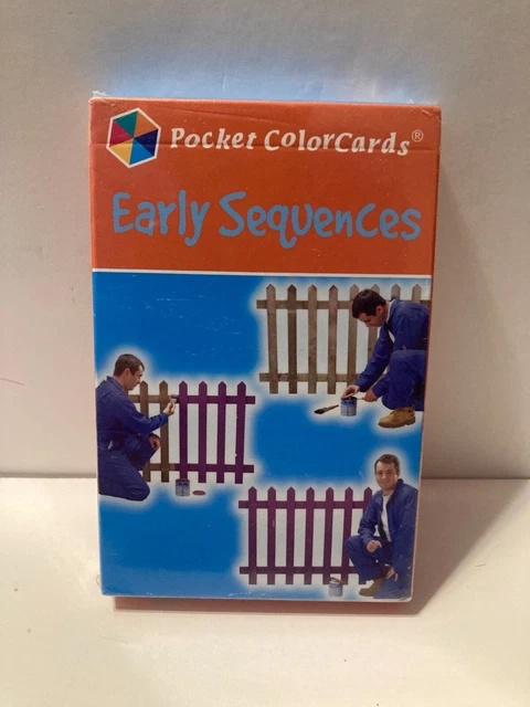 NEW SPEECHMARK POCKET Colorcards Early Sequence $3.99 - PicClick
