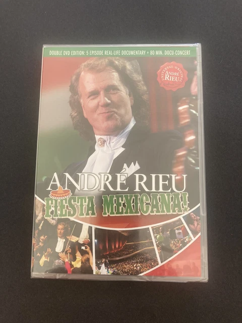 ANDRÈ RIEU-FIESTA MEXICANA! Double DVD 2011 Region 0 New & Sealed EUR ...