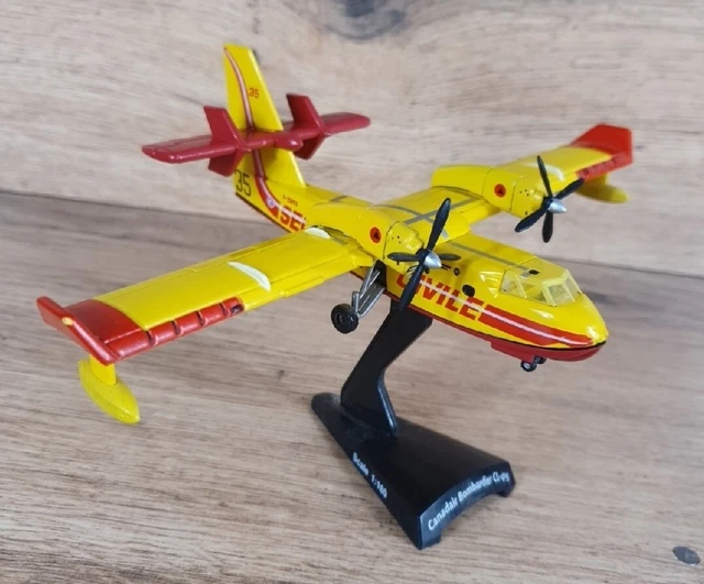 CANADAIR BOMBARDIER CL-415 Metal Plane Model Die Cast Airplane Model ...