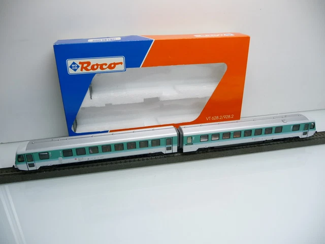 ROCO 43022 H0 2-teiliger Diesel-Triebzug VT 628 DB Ep. IV Analog wie ...