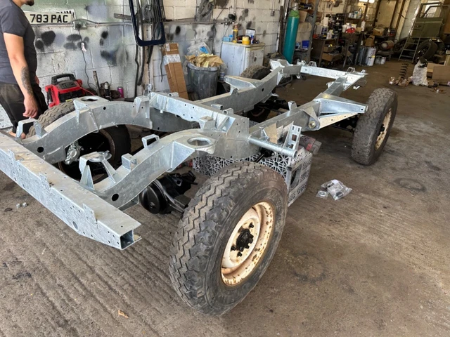 LAND ROVER DEFENDER 90 / 110 galvanised chassis replacement £4,500.00 ...