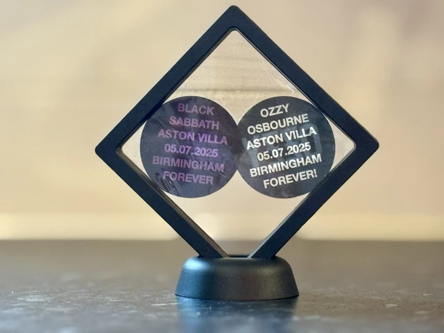 BACK TO THE Beginning Black Sabbath Ozzy Osbourne Confetti Final Gig ...