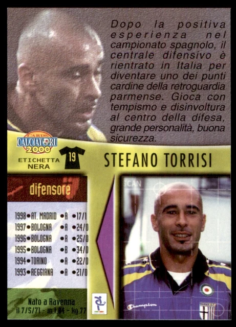 MUNDICROMO CALCIATORI 2000 Etichetta Nera - Torrisi Parma n. 168 EUR 1 ...